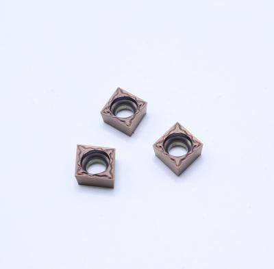 China Fracture Resistance Cermet Turning Tool Inserts Good Surface Smoothness CCMT09T302-1PP PV8310 for sale