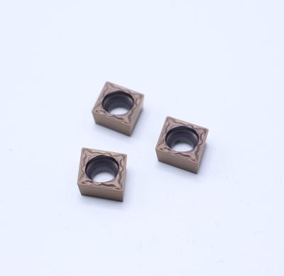 China Fracture Resistance Cermet Turning Tool Inserts Good Surface Smoothness CCMT09T304-1PP PV2310 for sale