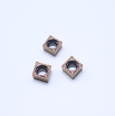 China Fracture Resistance Cermet Turning Tool Inserts Good Surface Smoothness CCMT09T304-1PP PV4312 for sale