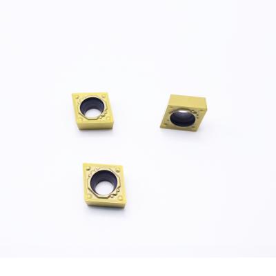 China Fracture Resistance Cermet Turning Tool Inserts Good Surface Smoothness CCMT09T304-1HQ PV3115 for sale