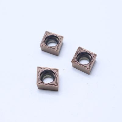 China Fracture Resistance Cermet Turning Tool Inserts Good Surface Smoothness CCMT09T304-1PP PV8310 for sale