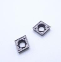China Carbon Steel Workpiece CCMT060204-1HQ MC3015 Cermet Cutting Tool Inserts with Fracture Resistance and Smooth Surface for sale