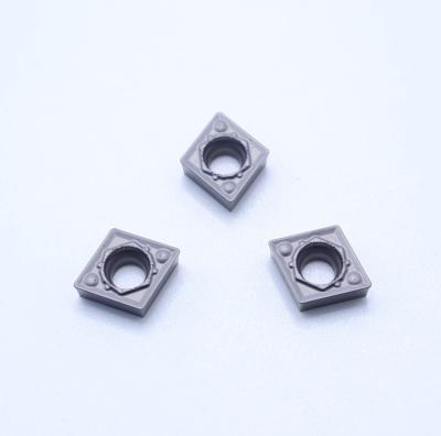 China Smooth Surface MC5015 Grade CCMT060204-1HQ Cermet Cutting Tool Inserts with Good Fracture Resistance for sale