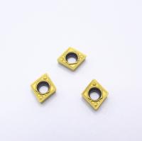 China Smooth Surface CCMT060204-1HQ PV2110 Cermet Turning Inserts with HRA92.5 Hardness and PVD Coating for sale
