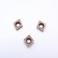 China Carbon Steel Workpiece CCMT060204-1HQ PV2310 Cermet Cutting Tool Inserts with Good Surface Smoothness for sale