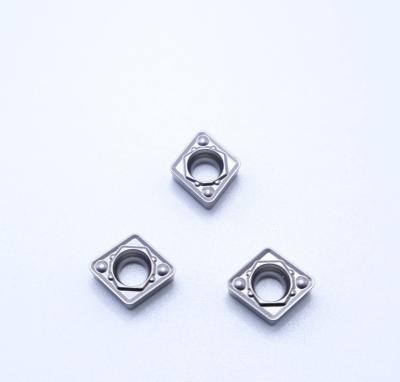 China Fracture Resistance Carbide Cutting Tool Inserts Good Surface Smoothness CCMT060208-1HQ MF412 for sale