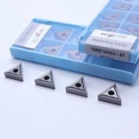 China Uncoated TiCN Cermet Turning Insert TNMG160404-KF MC2010 with HRA92.5 Hardness for External Turning for sale