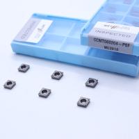 China CCMT060204 CNC Lathe Indexable Cermet Turning Insert for the Finishing of Steel and Other Metal for sale