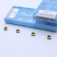 China CCMT060202 PVD Coated CNC Lathe Indexable Cermet Turning Insert for the Semi-finish chipbreaker for Steel, Low Alloy Machining for sale