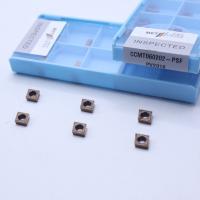 China CCMT060202 PVD Coated CNC Lathe Indexable Cermet Turning Insert for the Semi-finish chipbreaker for Steel, Low Alloy Machining for sale