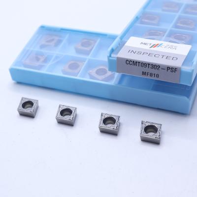 China Carbide Turning Inserts CCMT09T302, Indexable Carbide Lathe Tool,CNC Lathe Turning Inserts Tool for Steel Metal Machining and Turning Tool Holder Replacement Insert for sale