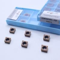 China CCMT09T304 CNC Carbide Turning Inserts For Finishing Cutting Steel And Alloy , PVD Coated Insert , CCMT For Lathe Turning Tool for sale