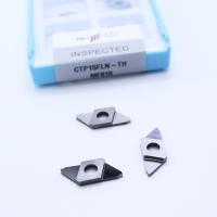 China Left Cutting CTP15FLN-TH Cemented Carbide Insert for Alloy Steel Workpiece for sale