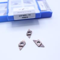 China CTP10FR-TH CNC Carbide Insert For Parting Off CTP PVD Coated Indexable Inserts Right Cutting Workpiece Stainless Steel for sale