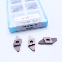 China Professional PVD Coated Carbide Parting Off Indexable Inserts CTPA25FRN-TH for Machining Steel and Stainless Steel for sale