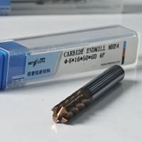 China Hardness Four-Edge Plane Milling Cutter 6mm for sale