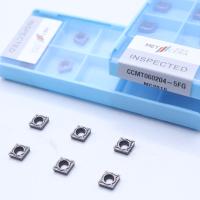 China CNC Turning Inserts High Resistance CCMT06-5FG CCMT09-5FG External And Internal Turning Inserts for sale