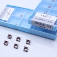 China CNC Turning Inserts High Resistance CCMT06-5FG CCMT09-5FG External And Internal Turning Inserts for sale