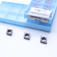China CNC Turning Inserts High Resistance CCMT06-5FG CCMT09-5FG External And Internal Turning Inserts for sale