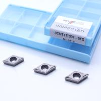 China DCMT07 DCMT11 Cermet Inserts In 5FG Chip Breaker For External And Internal Turning Of Steel for sale