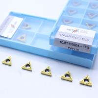 China Turning Tool Inserts Coated Cermet Inserts TCMT11-5FG TCMT16-5FG Cermet Turning Inserts for sale