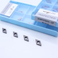 China DCMT07 DCMT11 Cermet CNC Turning Inserts , Cermet Turning Inserts For CNC Machine for sale