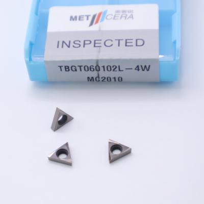 China MC2010/PV2110 Grade Cermet CNC Turning Inserts with Finish Inserts and 4W Chip Breaker for sale