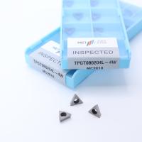 China TPGT06 TPGT08 TPGT09 TPGT10 TPGT11 Cermet CNC Turning Inserts with Uncoated Coating 4W Chip Breaker for sale