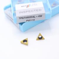 China TPGT06 TPGT08 TPGT09 TPGT10 TPGT11 Cermet CNC Turning Inserts with Uncoated Coating 4W Chip Breaker for sale
