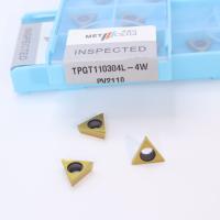 China TPGT06 TPGT08 TPGT09 TPGT10 TPGT11 Cermet CNC Turning Inserts with Uncoated Coating 4W Chip Breaker for sale