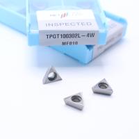 China TPGT10 TPGT11 Carbide Turning Inserts for CNC Turning 4W Chip Breaker in Silver / Bronze for sale