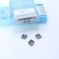 China Carbon Steel Workpiece CCGT06 CCG09 Cermet Turning Inserts With Finish And C Finish Chip Breaker For CNC Machining for sale