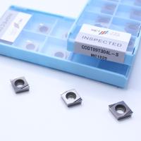 China Metal Material High Wear Resistance Advantage Cermet CNC Turning Inserts CCGT03 CCGT06 CCGT09 with S Finish Chip Breaker for sale