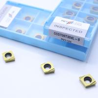 China Metal Material High Wear Resistance Advantage Cermet CNC Turning Inserts CCGT03 CCGT06 CCGT09 with S Finish Chip Breaker for sale