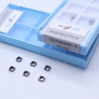China Metal Material High Wear Resistance Advantage Cermet CNC Turning Inserts CCGT03 CCGT06 CCGT09 with S Finish Chip Breaker for sale