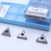 China TNGG1604 Negative Turning Inserts with 2W Finish Chipbreakers and MC1020/PV1120 Grade for sale
