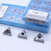 China TNGG1604 Negative Turning Inserts with 2W Finish Chipbreakers and MC1020/PV1120 Grade for sale