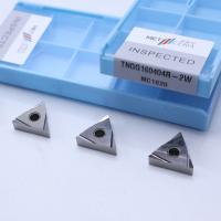 China TNGG1604 Negative Turning Inserts with 2W Finish Chipbreakers and MC1020/PV1120 Grade for sale