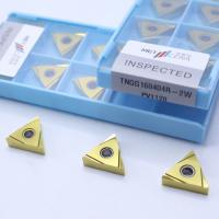 China TNGG1604 Negative Turning Inserts with 2W Finish Chipbreakers and MC1020/PV1120 Grade for sale