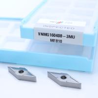 China Carbide Turning Insert VNMG16 VNMG1604, Negative CNC Insert with 3MU Semi-finish chipbreaker for sale