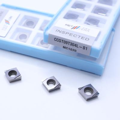 China S1 Sharp Finish Chip Breaker Cermet CNC Turning Inserts CCGT03 CCGT04 CCGT06 CCGT09 with High Wear Resistance Advantage for sale