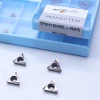 China TiCN Cermet CNC Turning Inserts TPGH1103 with 2W15 Sharp Finish Chip Breaker Metal Material High Wear Resistance Advantage for sale