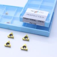 China TiCN Cermet CNC Turning Inserts TPGH1103 with 2W15 Sharp Finish Chip Breaker Metal Material High Wear Resistance Advantage for sale