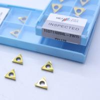 China External Turning Cermet CNC Inserts TCGT11 TCGT1102 with 2W15 Sharp Finish Chip Breaker For Steel Metal Alloy Processing for sale