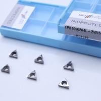 China Cermet CNC Turning Inserts TPGT0902 with 2W15 Sharp Finish Chip Breaker For Steel, Metal, Alloy Processing for sale