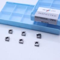 China Cermet CNC Turning Inserts CCGT06 With 2W15 Sharp Finish Chip Breaker For Steel / Metal / Alloy Processing for sale