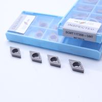 China DCMT11 Positive CNC Turning Inserts with 5MT Semi-Finish Chipbreakers, Cermet Turning Insert for sale