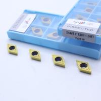 China DCMT11 Positive CNC Turning Inserts with 5MT Semi-Finish Chipbreakers, Cermet Turning Insert for sale