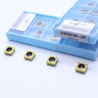 China SCMT09 Positive CNC Turning Inserts with 5MT Semi-Finish Chipbreakers, Cermet Turning Insert for sale