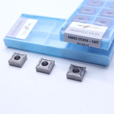 China SNMG12 Negative CNC Turning Inserts with 5MT Semi-Finish Chipbreakers, Cermet Turning Insert for sale